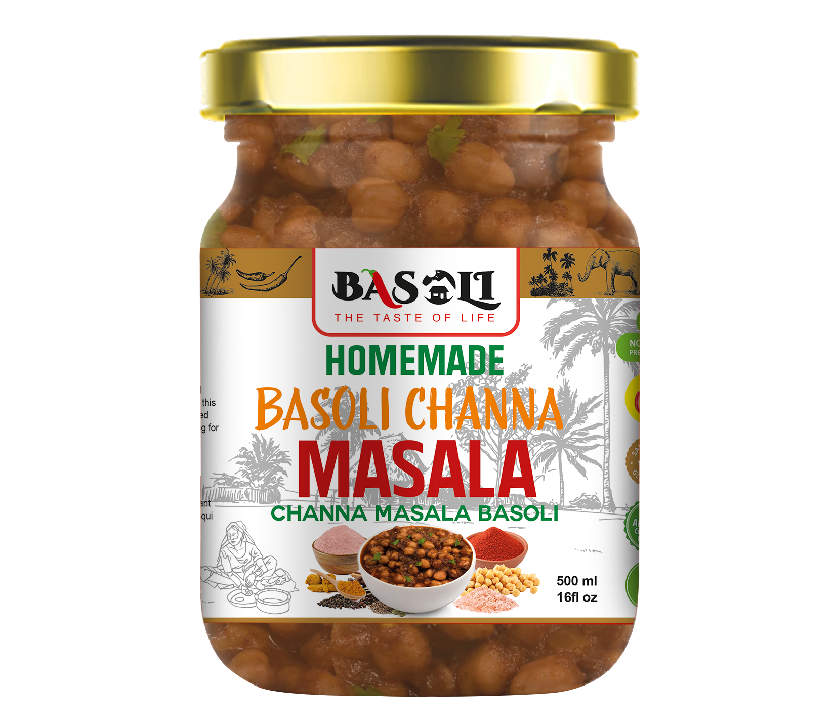 Basoli Channa Masala – Basoli Sauces
